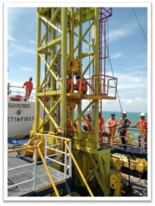 MV AG GEODRILL & TH25M DRILL RIG IN PICTURES – Taka Hydrocore Indonesia