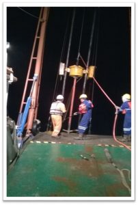 Seabed Geotechnical Drilling – Taka Hydrocore Indonesia