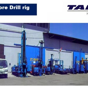 MV AG GEODRILL & TH25M DRILL RIG IN PICTURES – Taka Hydrocore Indonesia