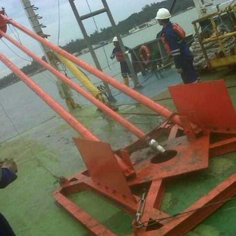 MV AG GEODRILL & TH25M DRILL RIG IN PICTURES – Taka Hydrocore Indonesia